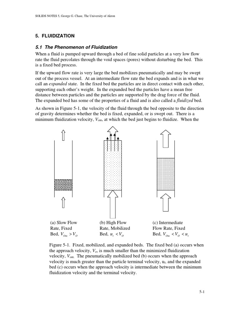 Fluidization Basics for Engineers | PDF