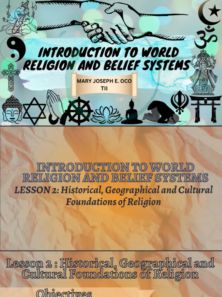 q1_lesson2_historical, Geographical and Cultural Traditon of Religion | PDF