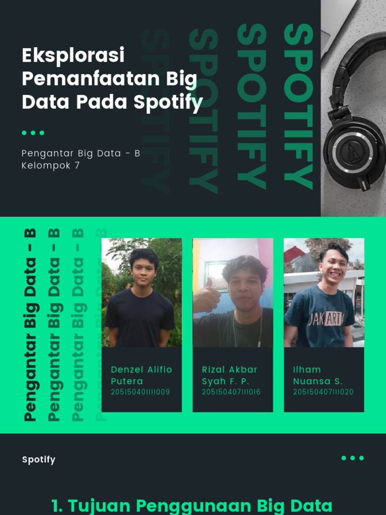 Big Data dalam Strategi Spotify | PDF