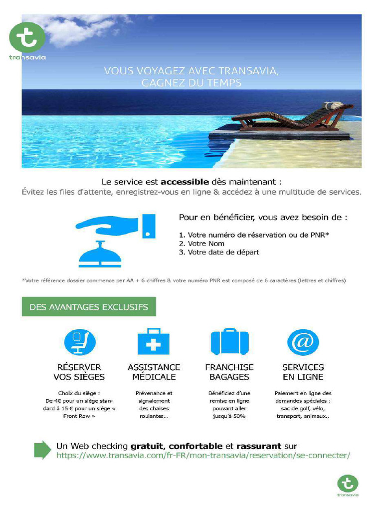 AERIEN - Portail Transavia | PDF