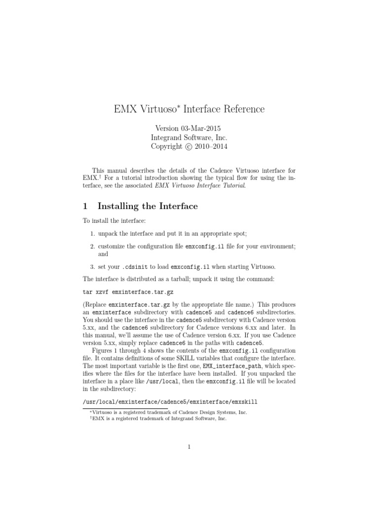 Eetop - CN Emx Virtuoso Manual | PDF | Transformer | Capacitor