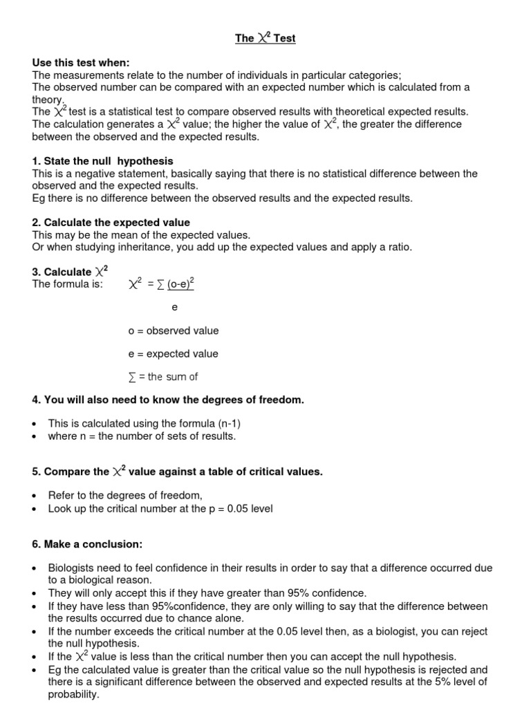The Test Use This Test When | PDF | Standard Error | Correlation And ...