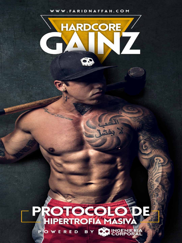 HARDCORE GAINZ Protocolo de Hipertrofia Masiva | PDF