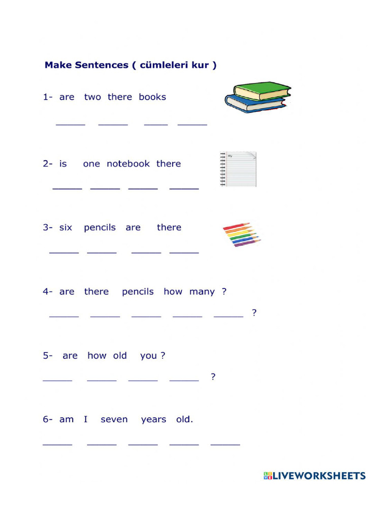 There Is / There Are Sentences | PDF