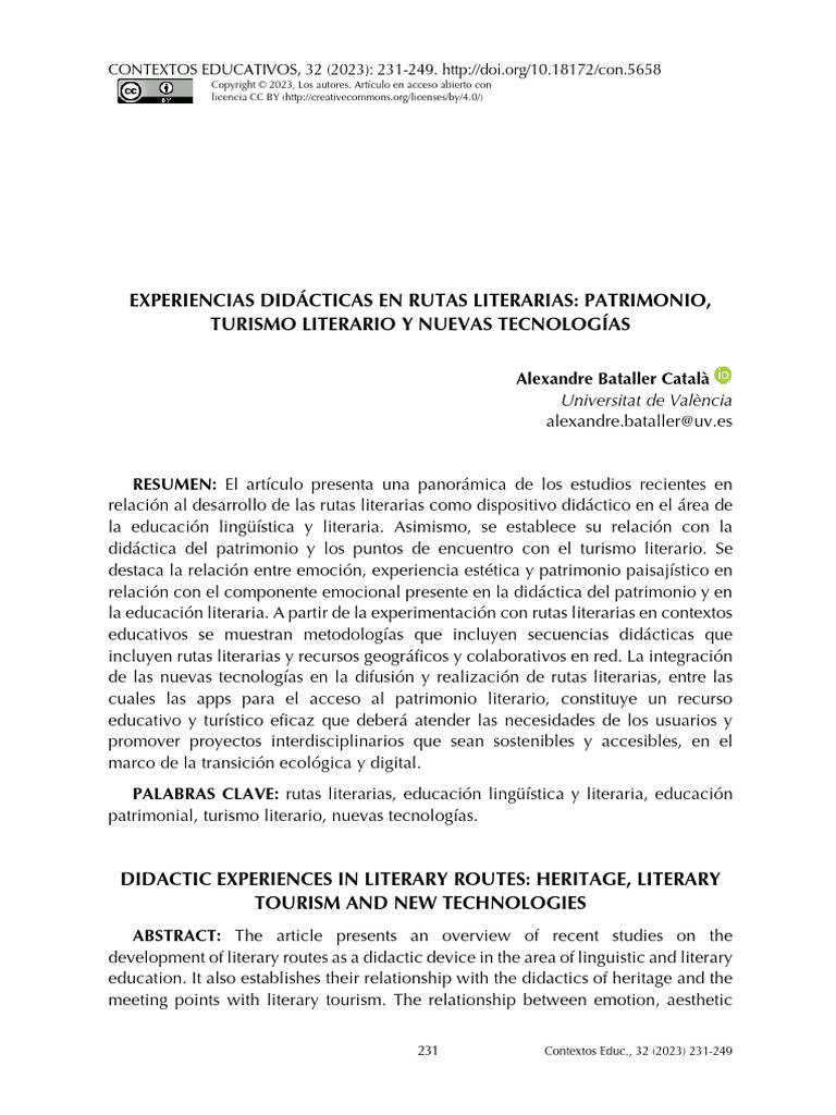 Contextos 32 2023 13 Bataller 5658 | PDF