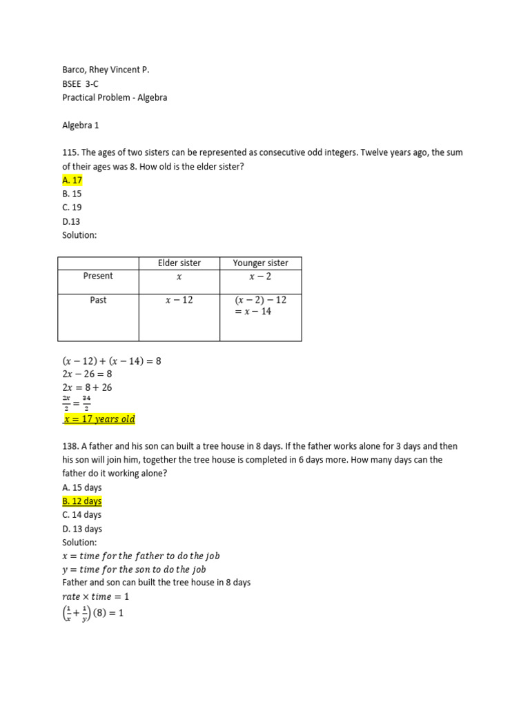 Barco Cc1 Algebra | PDF | Mathematical Objects | Elementary Mathematics