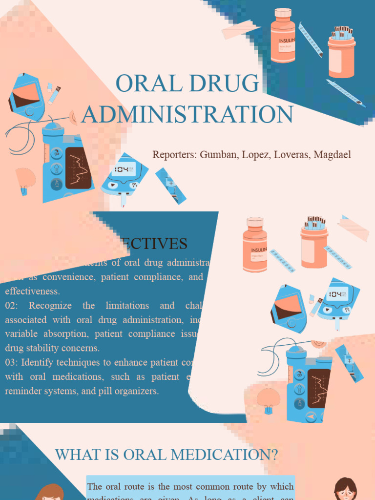 Oral Medication Administration Guide | PDF | Tablet (Pharmacy ...