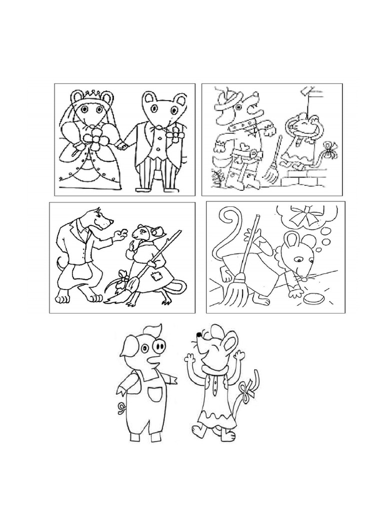 Secuencia de Hechos La Ratita Presumida | PDF