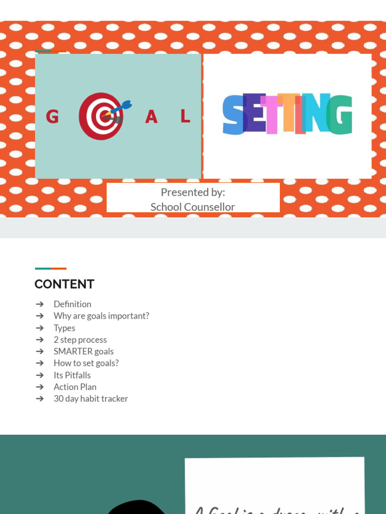 Goal Setting | PDF