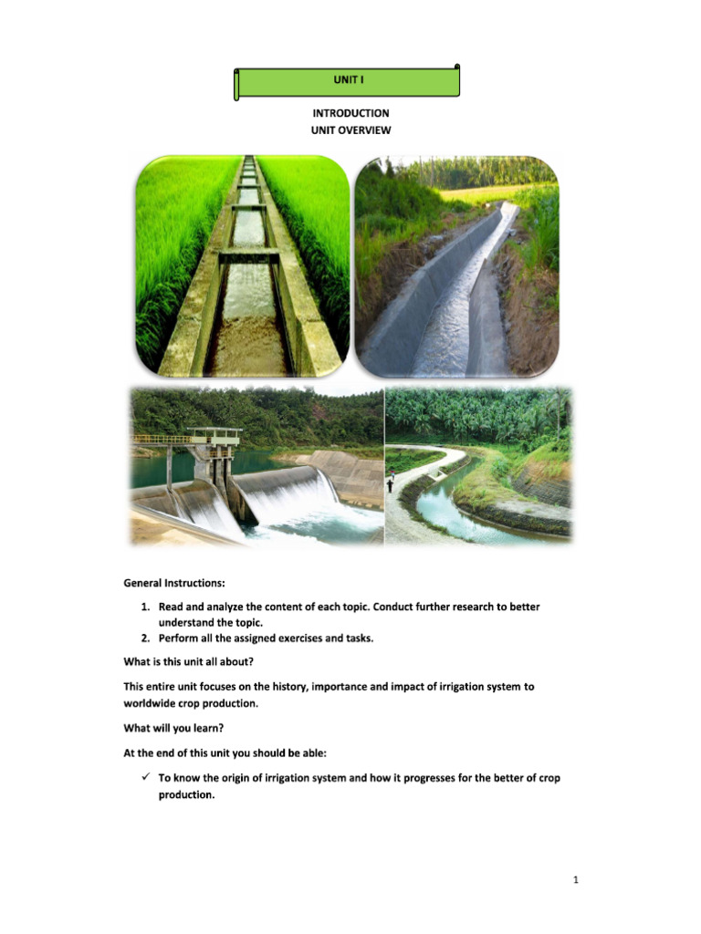 Irrigation | PDF