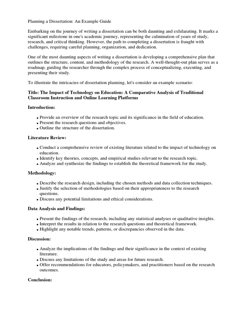 Plan Dune Dissertation Exemple | PDF | Methodology | Websites