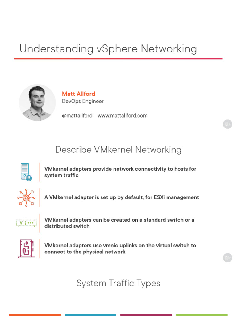 Understanding Vsphere Networking Slides | Download Free PDF | Computer ...