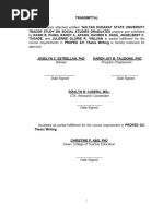 Format For Title Proposal 1 | PDF