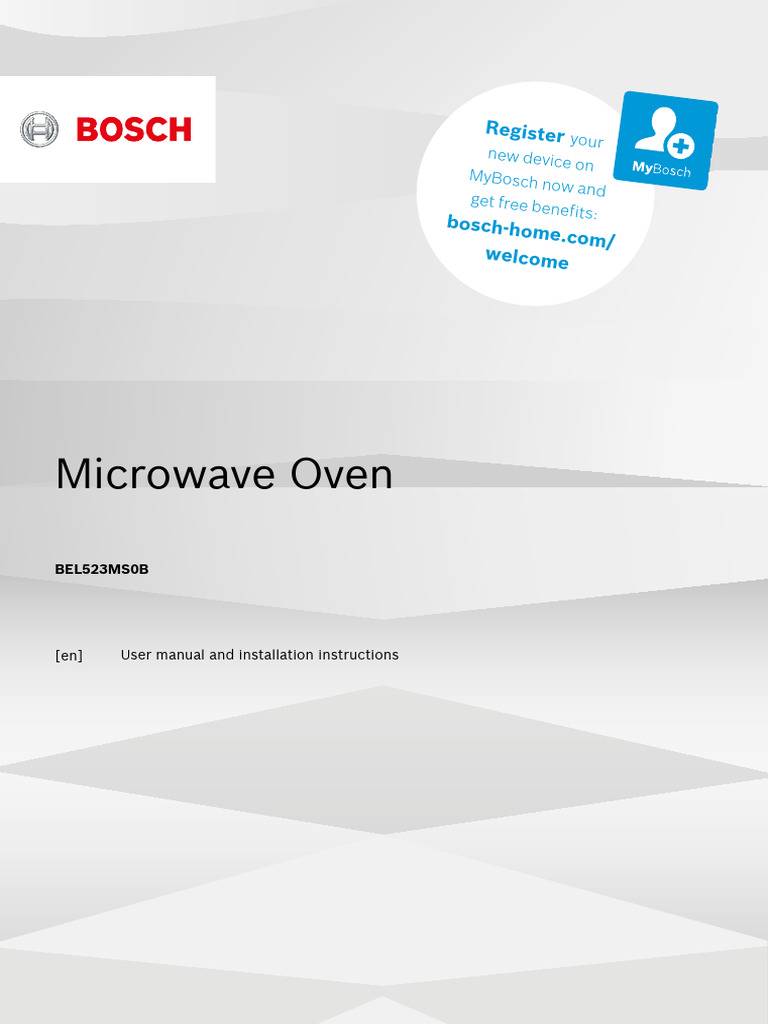 Microwave Instructions | Download Free PDF | Cookware And Bakeware ...