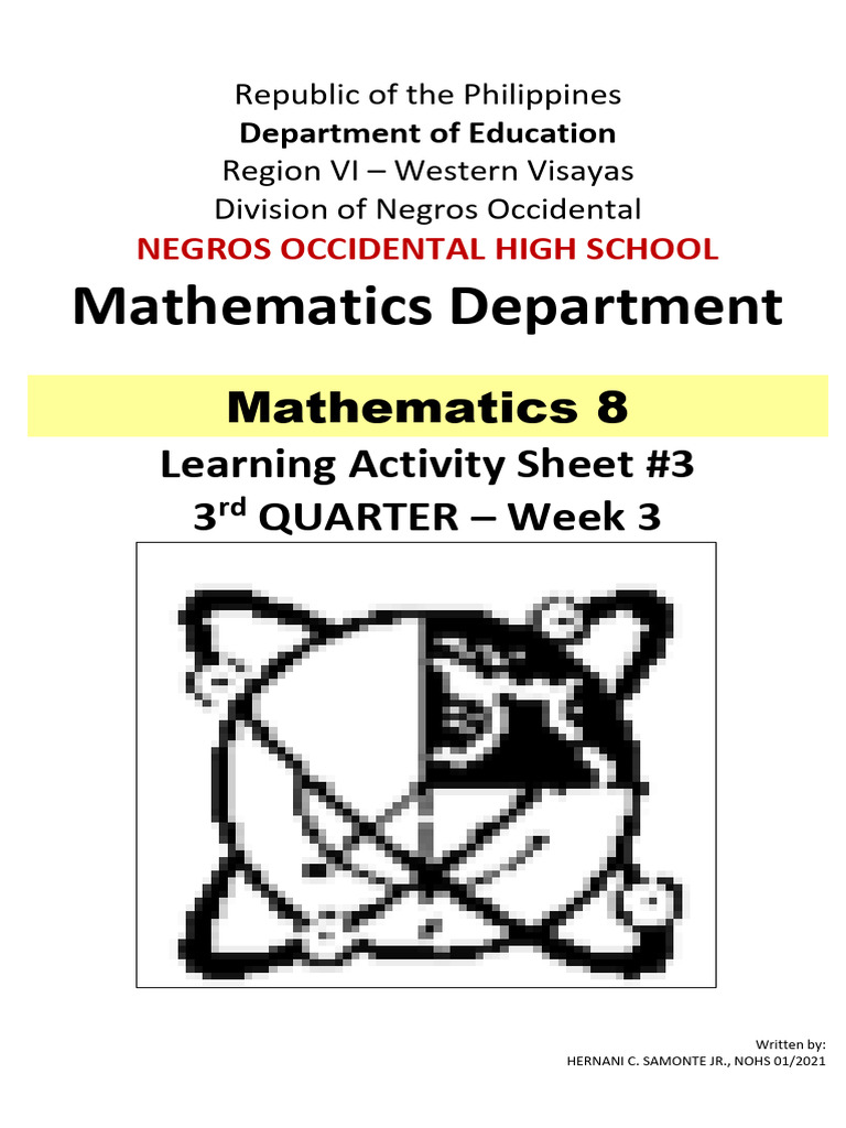 LAS3 MATH Week3 Q3 | PDF | Elementary Geometry | Classical Geometry