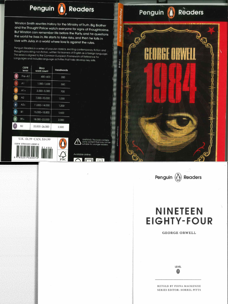 1984 Chapters 1-6 Penguin Readers | PDF