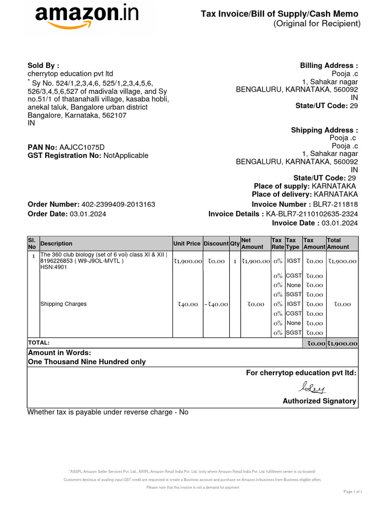 invoice | PDF | Invoice | Trade