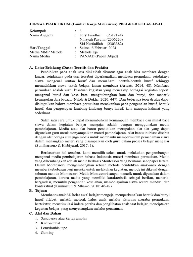 Prototipe Metode Eja Kelompok 3 | PDF