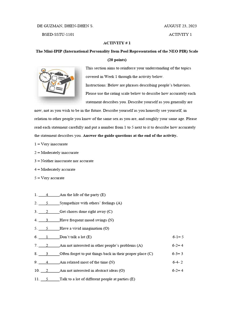 Understanding The Self | PDF | Self | Self Concept