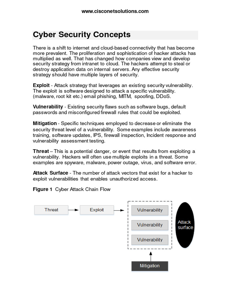 8 1 Cyber Security Pdf Security Computer Security