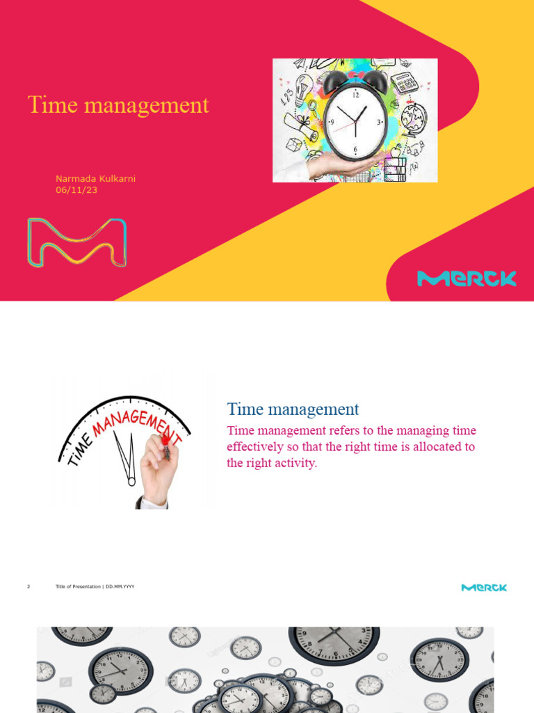 Time Management | PDF