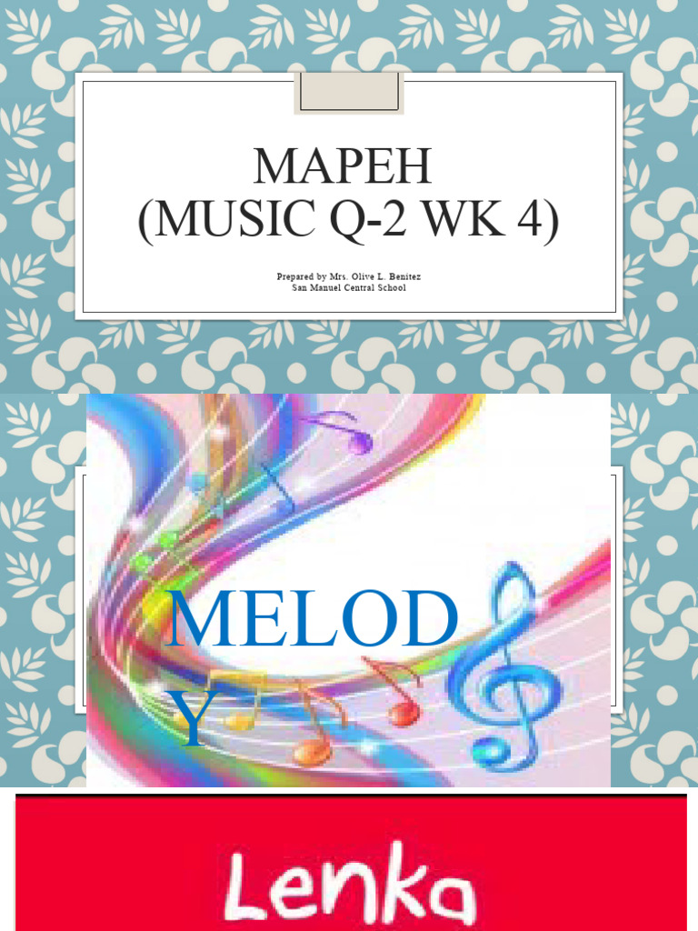 Music Melody and Intervals Guide | PDF | Language Arts & Discipline