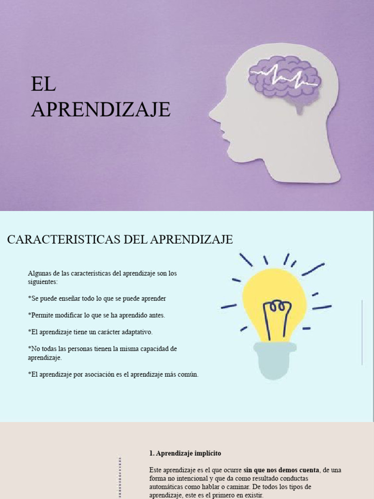Aprendizaje | PDF | Aprendizaje | Las emociones