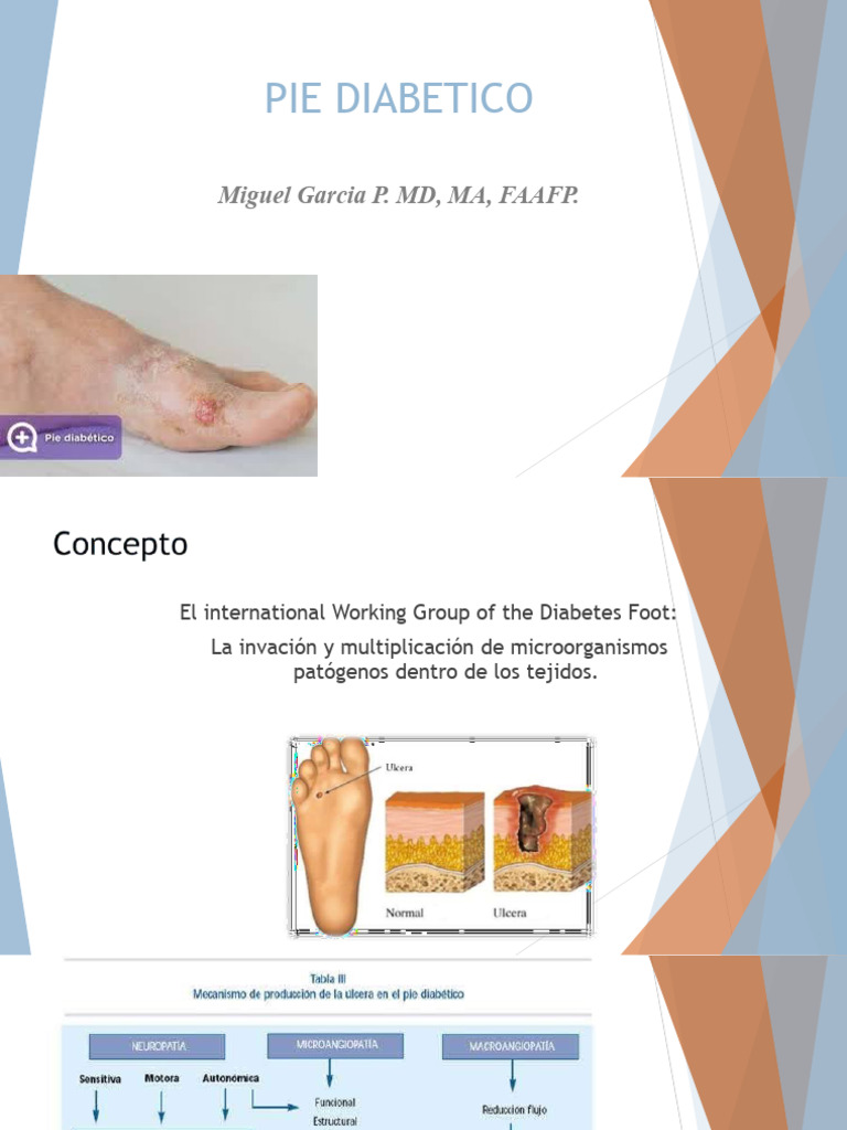 Gangrena y Úlceras en el Pie Diabético | PDF | Diabetes | Enfermedades ...