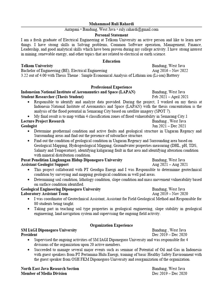 CV 4 | PDF | Geology | Geotechnical Engineering