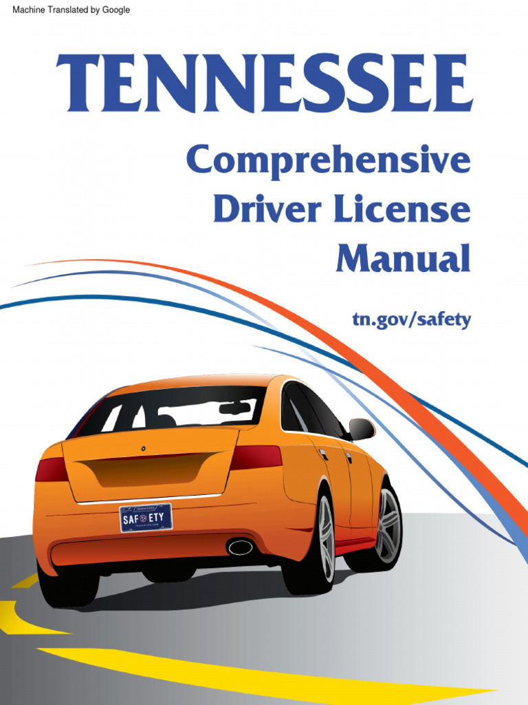 Tennessee Driver License Manual-ESP | PDF | Tráfico | Teléfonos móviles