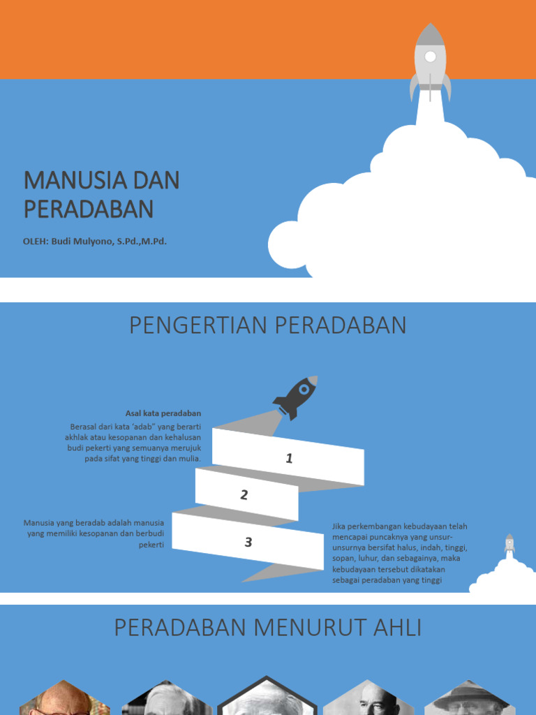 Definisi dan Teori Peradaban Manusia | PDF