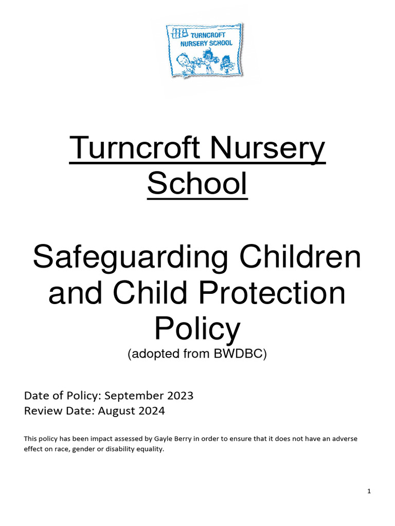Safeguarding Policy Overview 2023 | PDF | Domestic Violence | Child Abuse