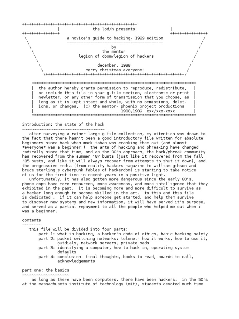 Hack Guide | PDF | Security Hacker | Packet Switching