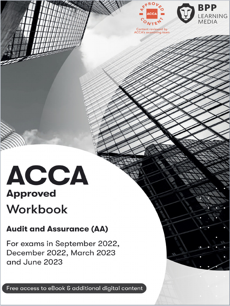 2022-2023 F8 (AA)Wb Audit Assurance Workbook | PDF
