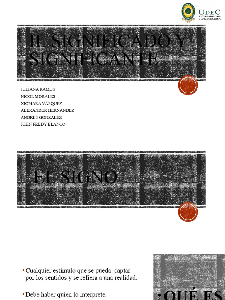 El Signo | PDF | Semiótica | Comunicación