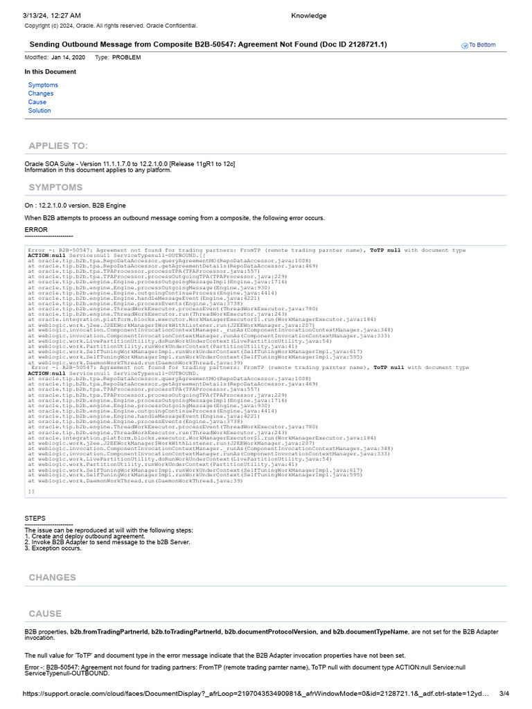 b2b error2 | PDF | Java (Programming Language) | Service Oriented Architecture
