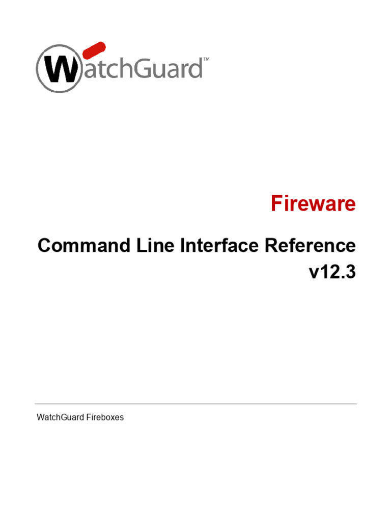 CLI Reference v12 3 | PDF | Command Line Interface | Bracket