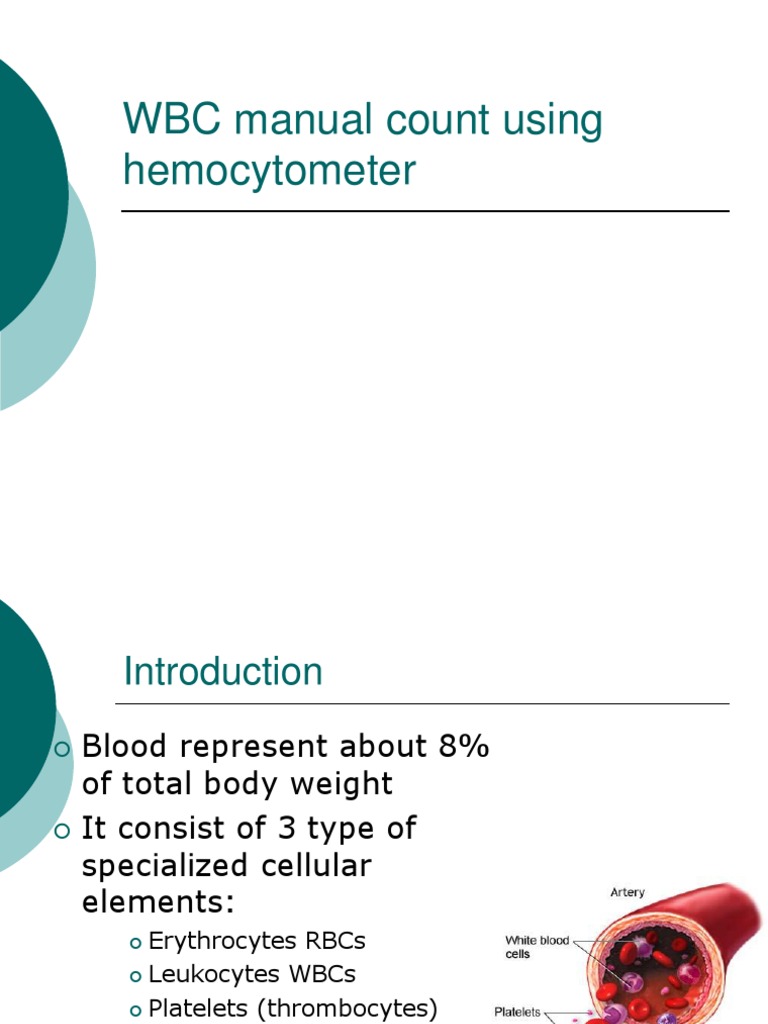 WBC Manual Count Using Hemocytometer PDF White Blood Cell, 44% OFF