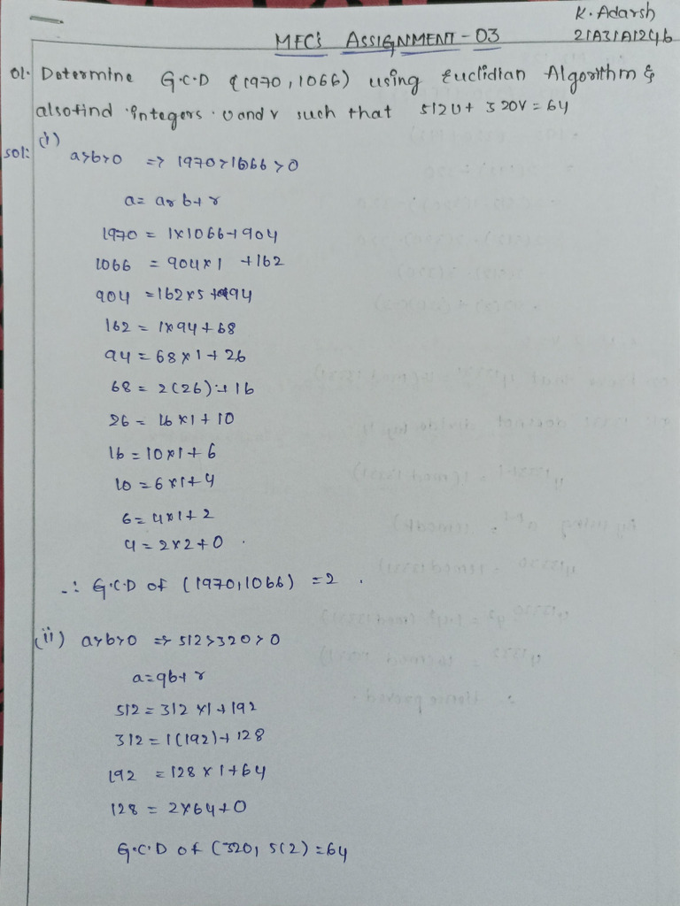 Mfcs Assignment 3 | PDF