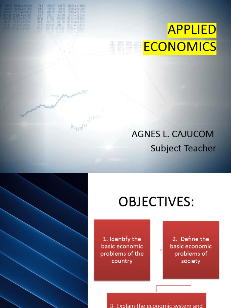 Understanding Basic Economic Problems | PDF