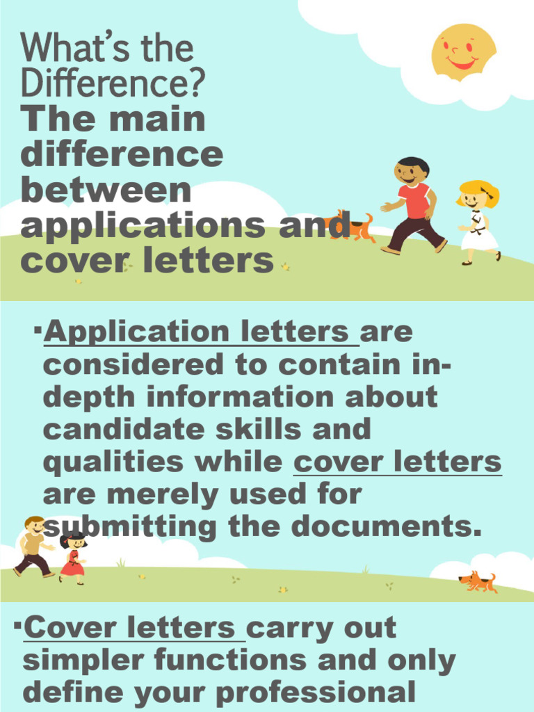 Cover Letter vs. Application Letter Differences | PDF | Recruitment