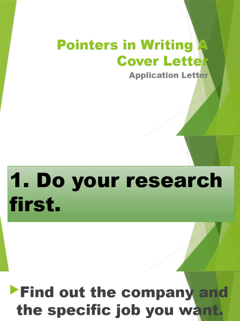 2B How To Write A Cover Letter | PDF | Experience | Cognition