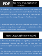 Abbreviated New Drug Application (Anda) Filing Checklist | PDF | Food And Drug Administration ...