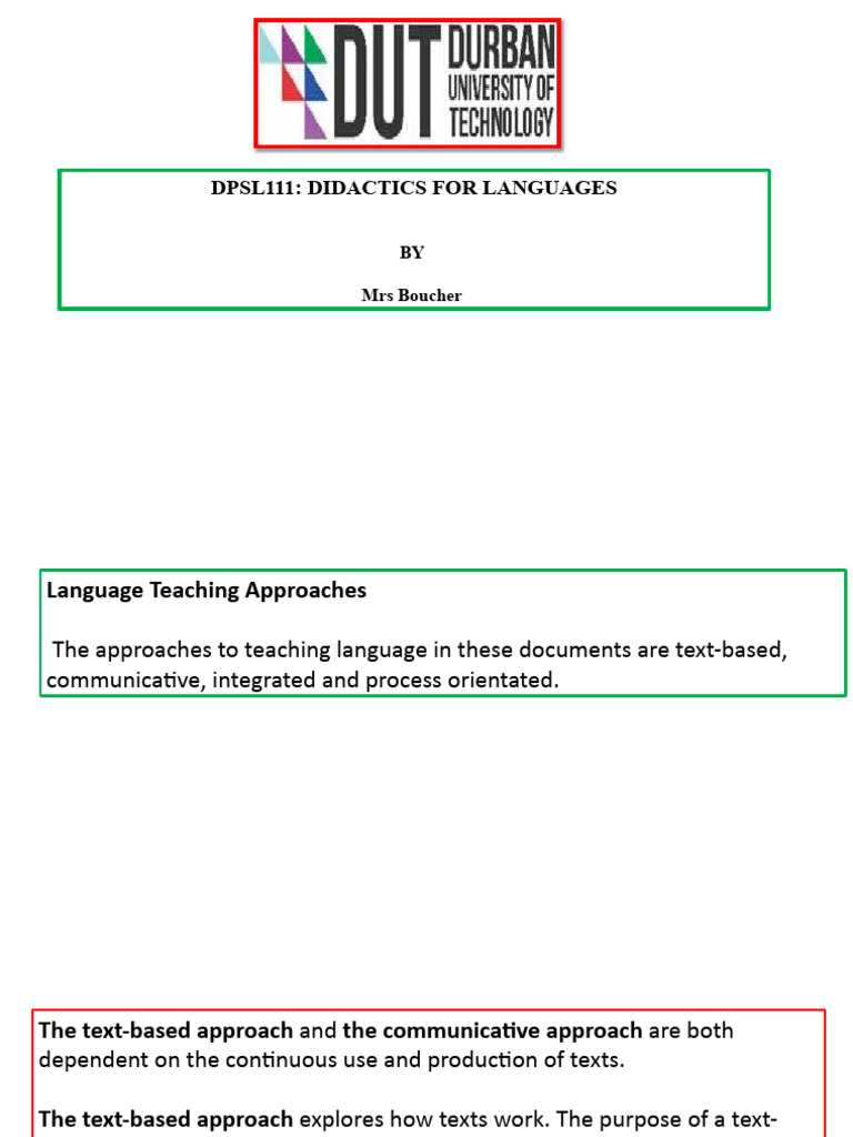 Unit 4 Approaches | PDF | Learning | Language Education