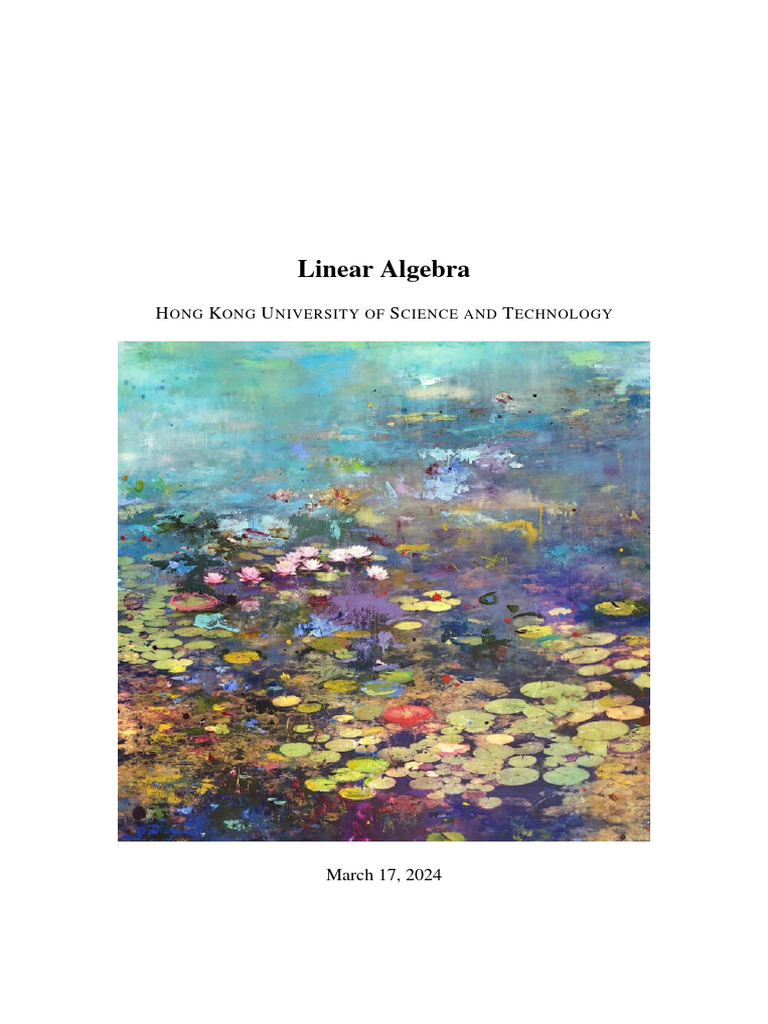 Linear Algebra | PDF | Eigenvalues And Eigenvectors | Determinant
