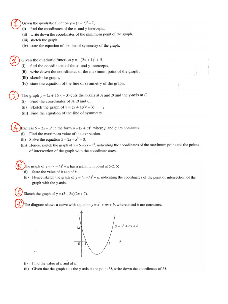 Homework Class 8 March 07 2024 | PDF