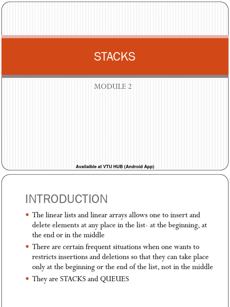 Module 2 | PDF | Queue (Abstract Data Type) | Software Engineering