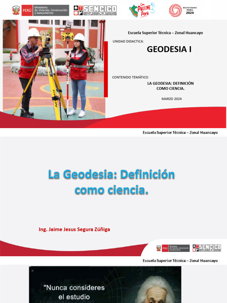 01 La Geodesia Definición Como Ciencia | PDF | Geodesia | Física