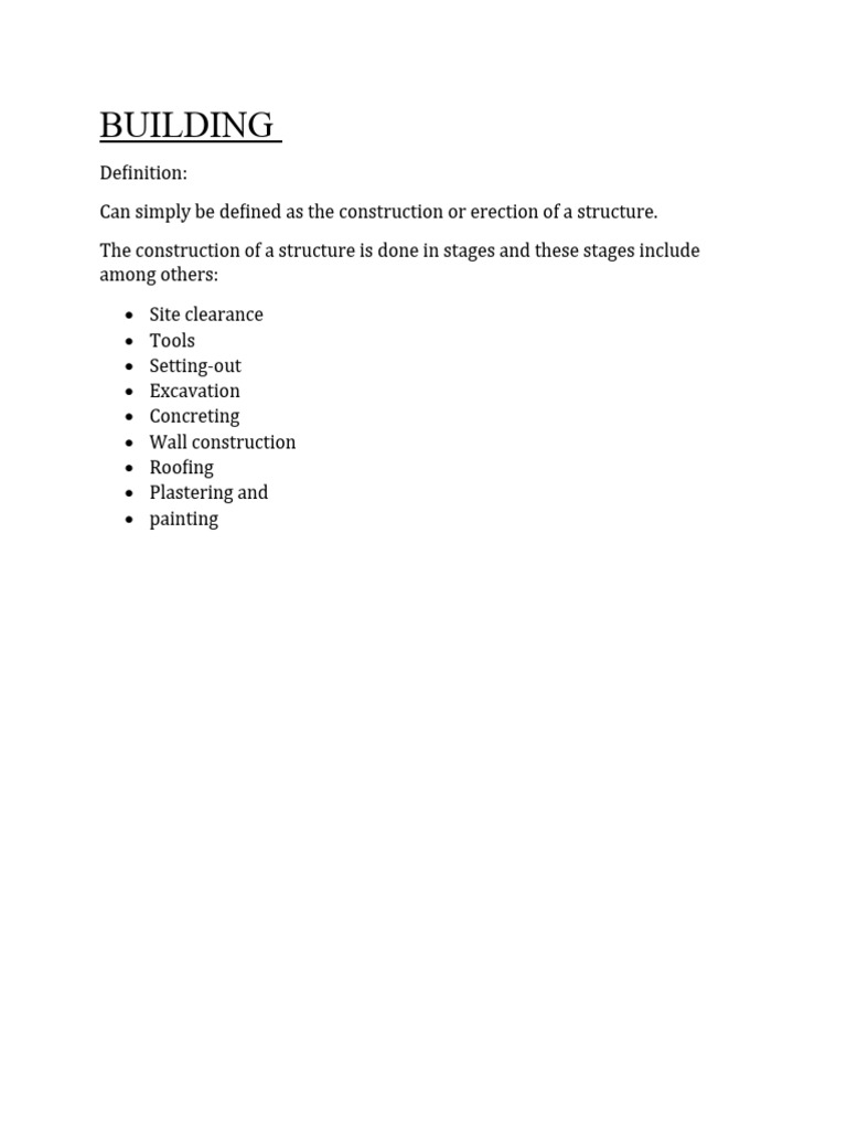 Building Notes 2019 | PDF