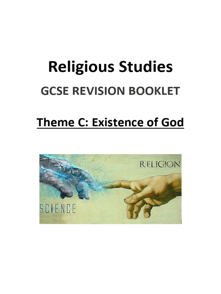 Existence-of-God-revision-guide | PDF | God | Existence Of God